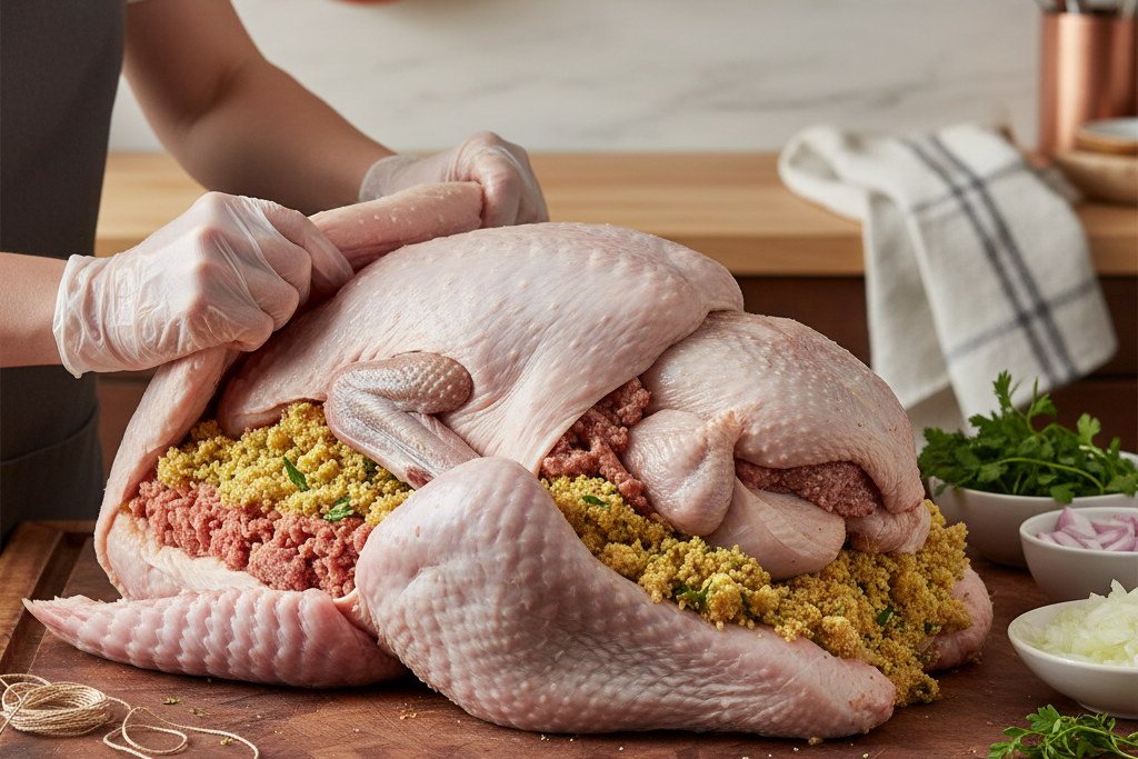 The Turducken, a Culinary Masterpiece or Frankenstein Poultry? – JidoriHome